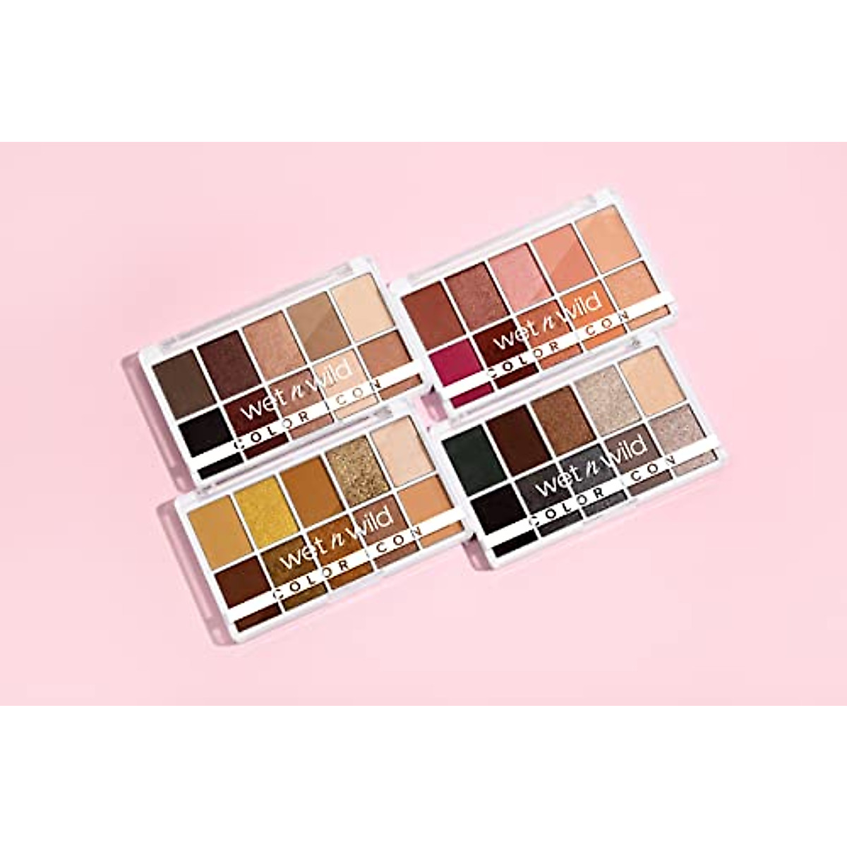 Wet n Wild Color Icon 10-Pan Eyeshadow Makeup Palette, Yellow Call Me Sunshine, Long Lasting, Shimmer, Metallic, Glittery, Matte, Rich Smooth Pigment, Cruelty Free