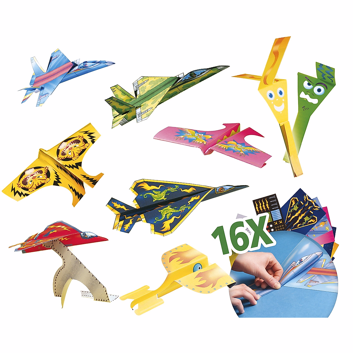 SES Creative Paper Airplane Folding Kit