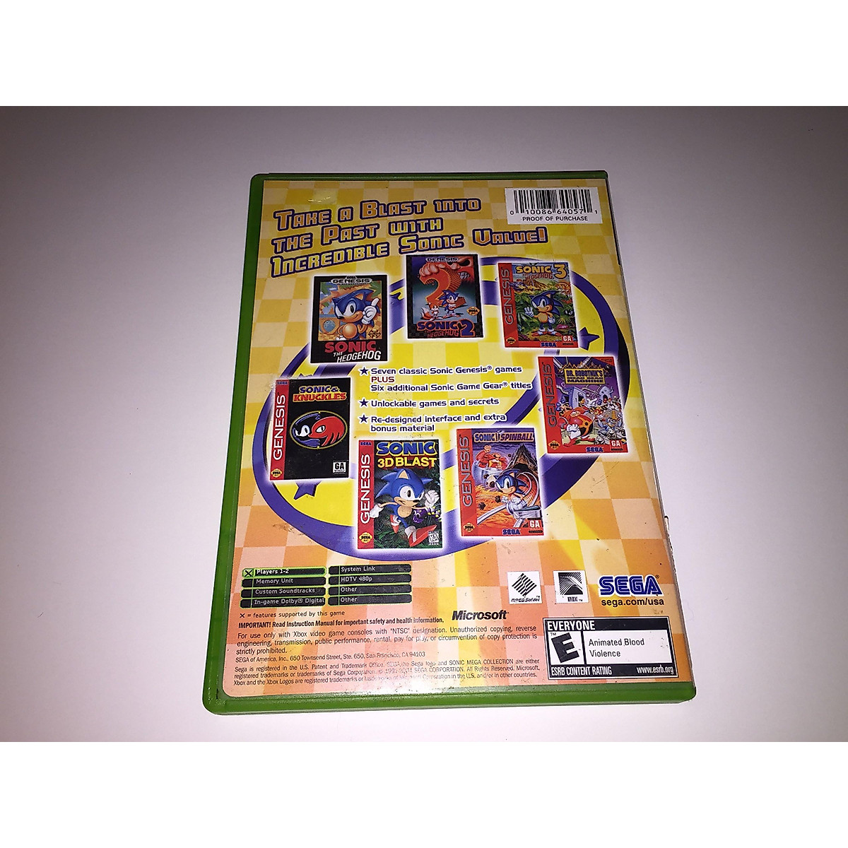 Sonic Mega Collection Plus - Xbox