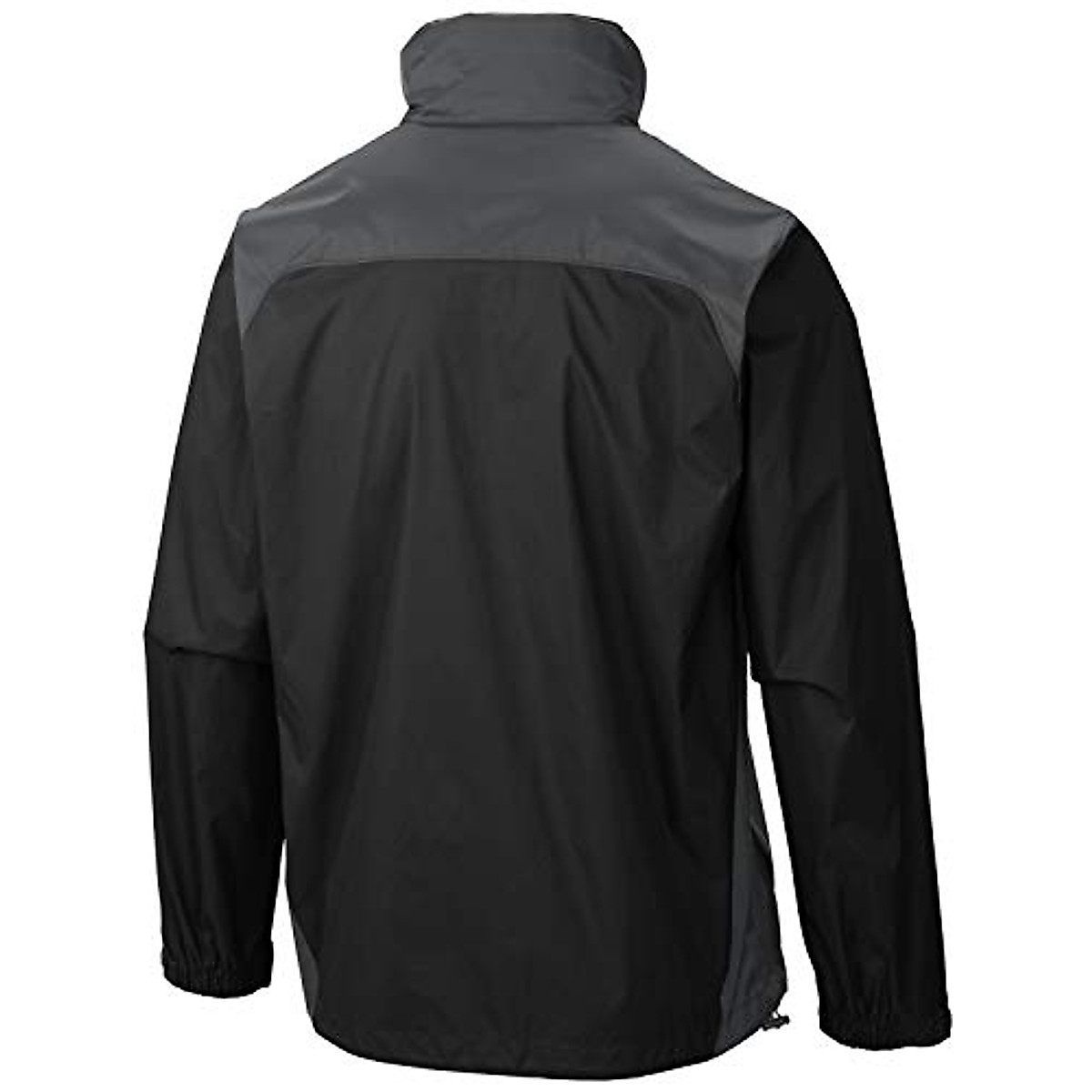 Columbia Men's Glennaker Lake Rain Jacket, Black/Grill, Large