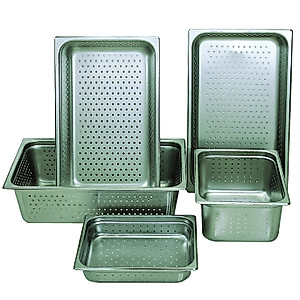 Update International 4" Third-Size Anti-Jam Steam Table Pan