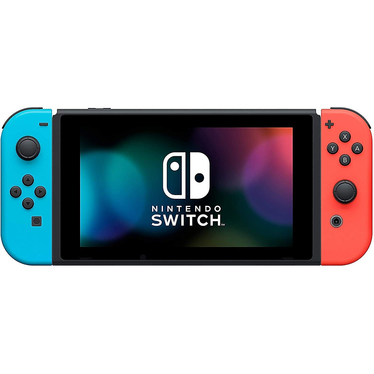Game Bundle Nintendo Switch Bundle with 12 Month Online Family Plan /128GB SanDisk Micro SD Card/Case and Screen Protector,Red and Blue w/128GB SD/Case