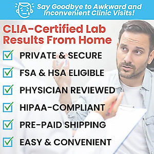 Jack at-Home Vasectomy Test Kit - Accurate Results from CLIA-Certified Lab - FSA & HSA Eligible Private and Secure Physician Reviewed Post-Vasectomy Test Results