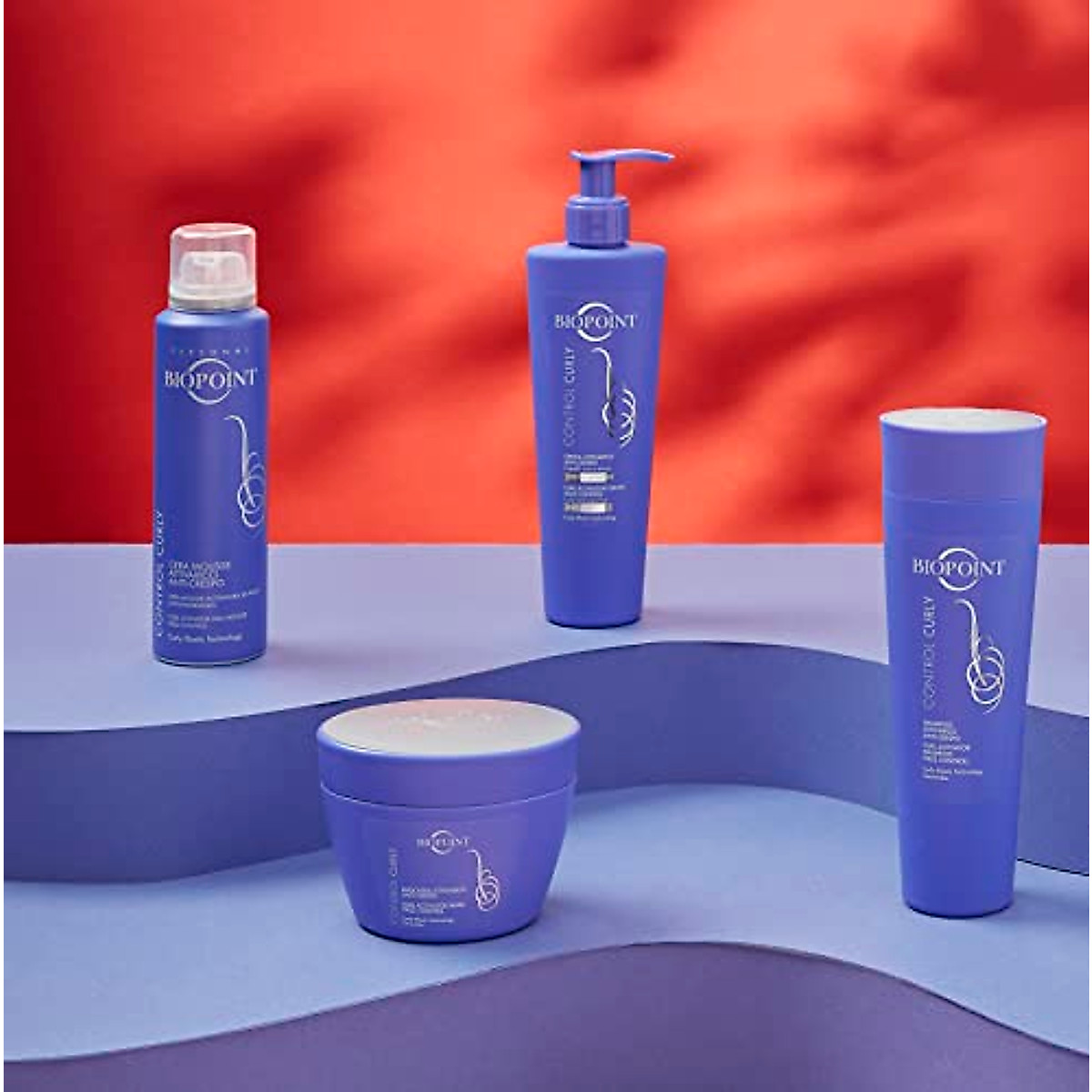 BIOPOINT Anti-Frizz and Anti-Crespo Curl and Wave Shampoo - Hydrating Formula for Defined, Elastic Curls