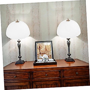 KONTONTY Stylish Lamp Cover for Modern Homes Frosted Glass Shade for Table and Ceiling Lamps Elegant Replacement for Damaged Lampshades