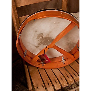 16" Red Cedar Bodhran Drum - T-bar