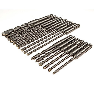 16 Piece Carbide Tipped BIT, Masonry Drill Bit Set, SDS Plus!!!