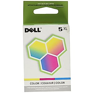 Dell Computer M4646 5 High Capacity Color Ink Cartridge for 922/924/942/944/946/962/964