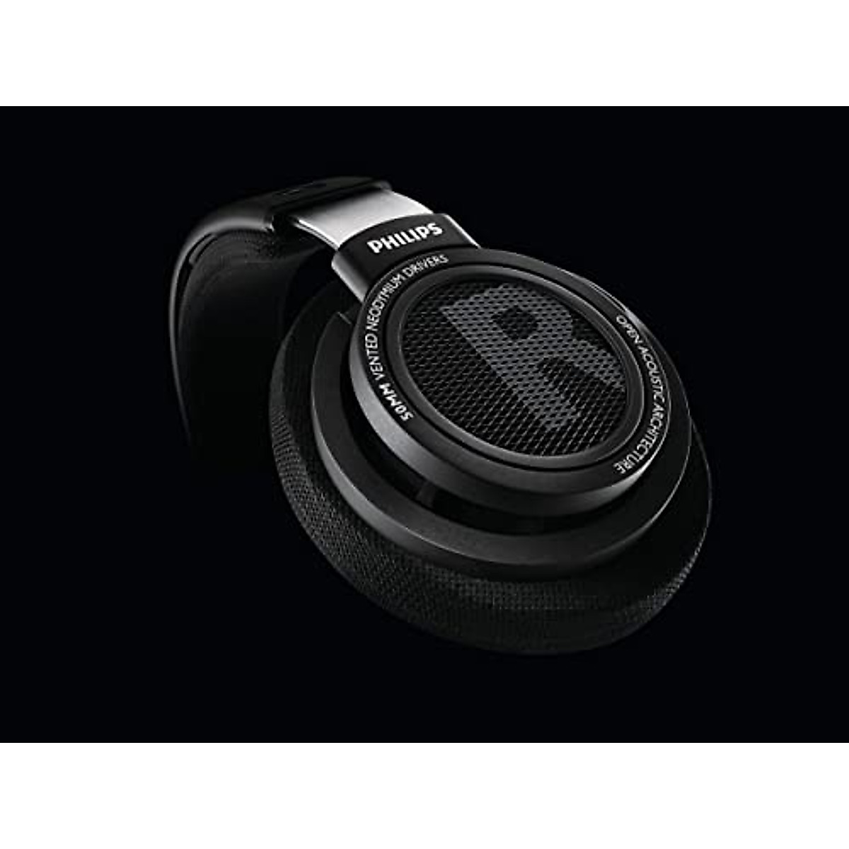 Philips Audio Philips SHP9500 HiFi Precision Stereo Over-Ear Headphones (Black) (Renewed)