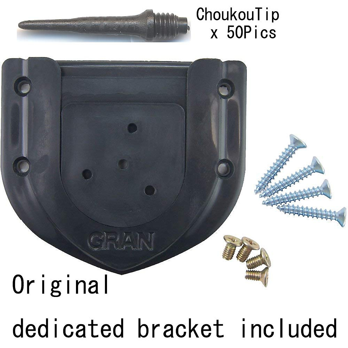 GRAN BOARD 3s LED Bluetooth Dartboard Green with Special Bracket & ChoukouTip50pics