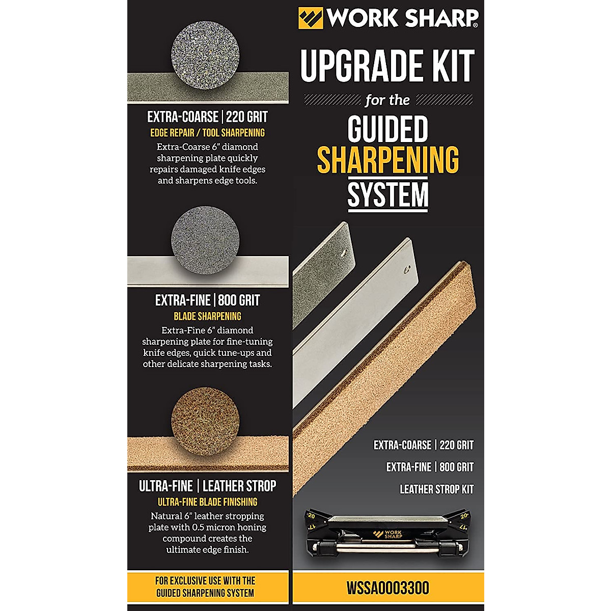 Upgrade Kit for Work Sharp Guided Sharpening System WSSA0003300