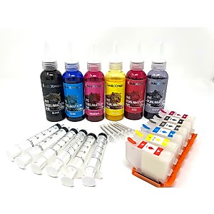 INKXPRO 312XL 6 X100ml Sublimation Ink Refill Cartridge Set No Chip Sublimation for EPS0N XP-15000 15010 Printer