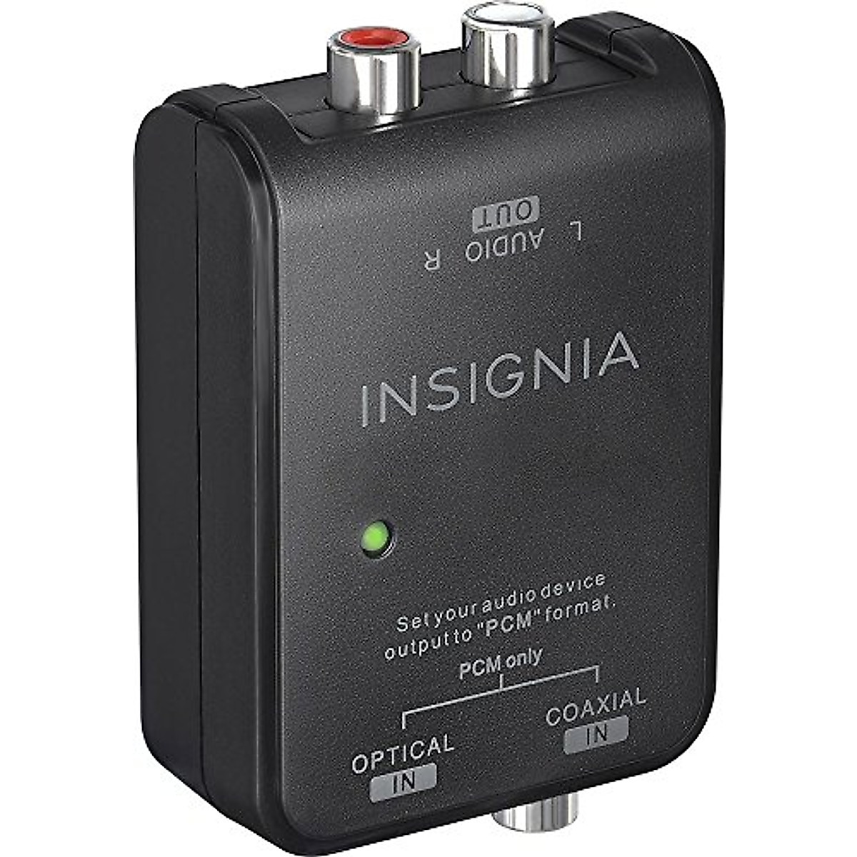 Insignia Optical/Coaxial Digital-to-Analog Converter - Black