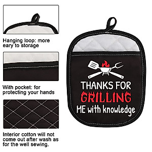 Teacher Appreciation Gift Thanks for Grilling Me with Knowledge Grilling Gift BBQ Gift for Teacher (Grilling Knowledge)