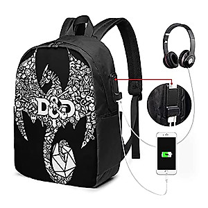 Cynteop Travel Laptop Backpack,Large Anti Theft Backpack for Men and Women with USB Charging Port,Resistant Big Business Computer Backpack Bag Fit 17 Inch Laptop and Notebook