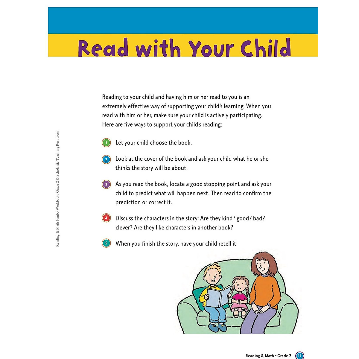 Scholastic Success with Reading and Math Jumbo Workbook