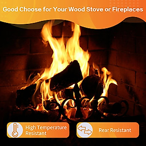 dndsim 12PCS Woodstove Firebricks, Fire Bricks, Size 9" X 4-1/2" X 1-1/4", Fire Bricks for Wood Stove, Fireplaces, Brick Fireplace