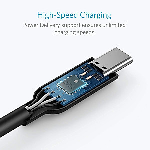 Anker Powerline II USB-C to USB-C 3.1 Gen 2 Cable (3ft), USB C Hub and USB C to USB C Cable, PowerExpand 6-in-1 USB C PD Ethernet Hub