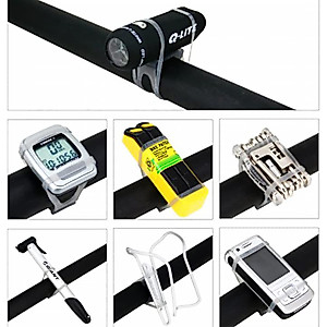 Bike Light Replacement Mount,Pack of 5 ycle Silicone Band,Elastic Rubber Strap Tie Flashlight Holder Bandage Bike Cycling Handlebar Mount Holder Strap Fixing Bandage Belt Ycle Silicone Band Holder