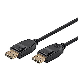 Monoprice DisplayPort 1.2a Cable - 1.5 Feet - Black | Supports Up to 4K Resolution and 3D Video - Select Series
