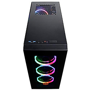 CyberpowerPC Gamer Xtreme VR Gaming PC, Intel Core i7-12700F 2.1GHz, GeForce RTX 3060 12GB, 16GB DDR4, 1TB NVMe SSD, WiFi & Win 11 Home (GXiVR8040A12), Black