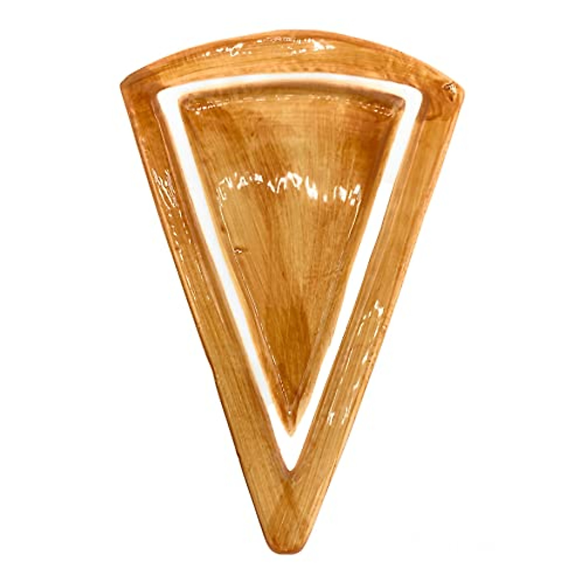 Butt Bat Ceramic Pizza Slice for Home or Restaurant Decoration and Display