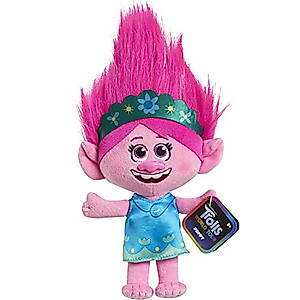 DreamWorks TrollsTopia 8 inch Small Plush Poppy, Kids Toys for Ages 3 Up by Just Play