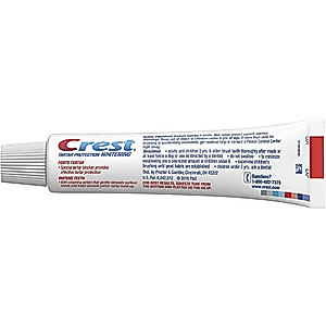 Crest Tartar Protection Whitening Cool Mint Paste Anticavity Toothpaste 8.2 Ounce Tube (Pack of 4)