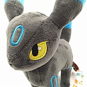 Umbreon Eevee Evolution Standing Shiny Animal Stuffed Plush Quality Cartoon Toy