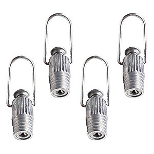 TOPBATHY 4pcs Clothesline Tightener Sunline Line Tight Grips Tools Aluminium for Pulleys and Fixed Clothes Lines Household Laundry Supplies