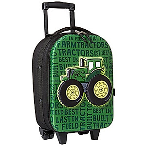 John Deere Boy's Roller Bag, Green, One Size