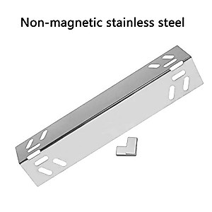 Hisencn Grill Replacement Kits for Kenmore 119.16240 119.162300 119.162310 119.16433010 119.16434010 Gas Grill Models, Stainless Steel Burners, Heat Plate, Heat Shield, Heat Tent, Burner Cover