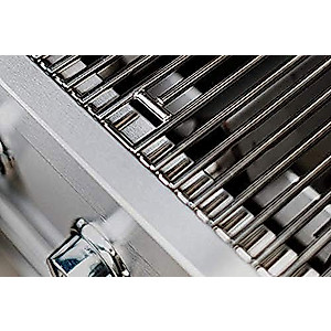 Utheer 17 inch Cooking Grates for Home Depot Nexgrill 720-0830H, 720-0830D, 720-0783E, 720-0783C, Grill Replacement Parts for Uniflame, Kenmore Gas Grills, Stainless Steel Cooking Grids, 2 Pack