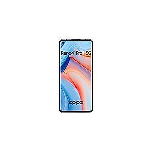 OPPO Reno4 Pro 5G Dual-SIM 256GB (GSM Only | No CDMA) Factory Unlocked Android Smartphone (Space Black) - International Version