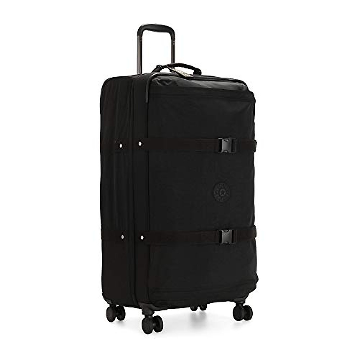 Kipling Women’s Spontaneous 31-inch Softside Spinner Wheel Luggage, Integrated TSA Accepted Lock, Black Noir, Checked-Large