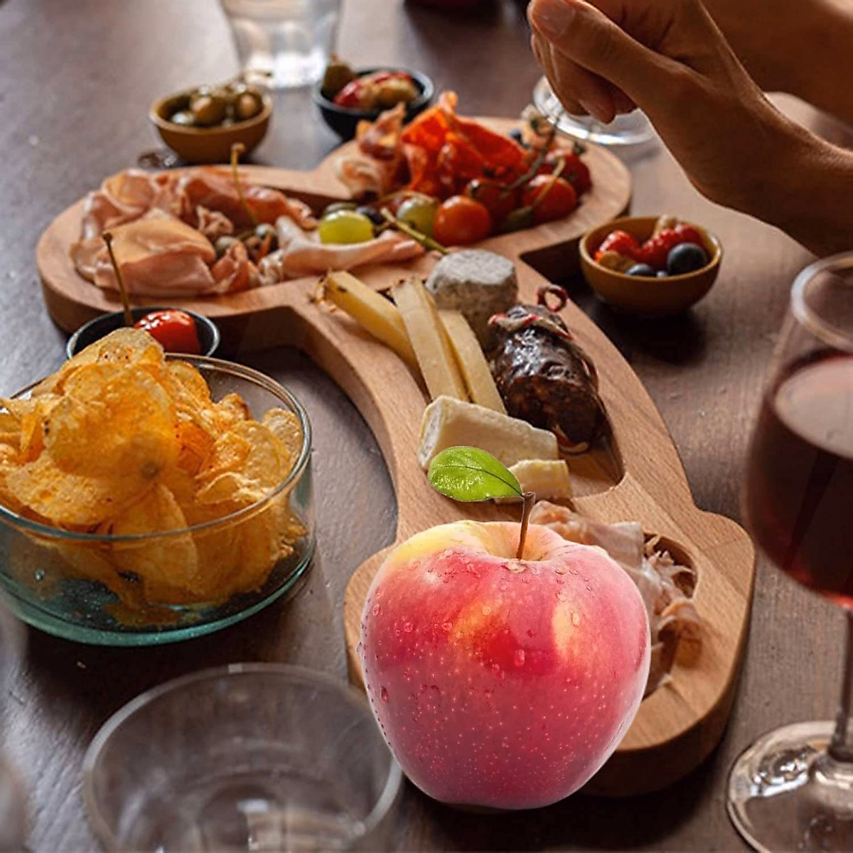 Charcuterie Boards,15.75''x 8.27" Cheese Board,Funny Housewarming Gifts,Best Gifts for Housewarming, Bachelorette Party Decorations, Anniversary Wedding Gift