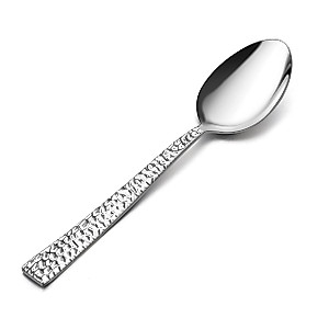 Hammered 12-Pieces Teaspoons, HaWare Stainless Steel 6.7 Small Spoons, Classic Elegant Design, Mirror Polished, Dishwasher Safe