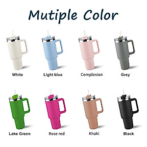 Personalized 40 Oz Tumbler with Engraved Logo Text and Graphic|Custom Insulated Tumbler with Lid and Straw Double Wall Stainless Steel Coffee Tumbler Personalized Gifts for Women and Birthday