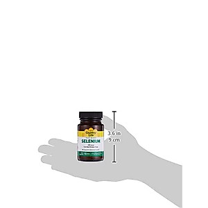 Country Life Selenium, Yeast Bound, Supports Immune Health, 100mcg, 90 Tablets, Certified Gluten Free, Certified Vegan, Certified Halal