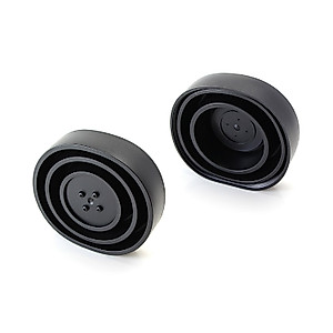 iJDMTOY 90mm-Universal Front Road Illuminating Light Housing Rear End Rubber Seal Caps Compatible With Automotive Installing/Upgrade Light Bulbs