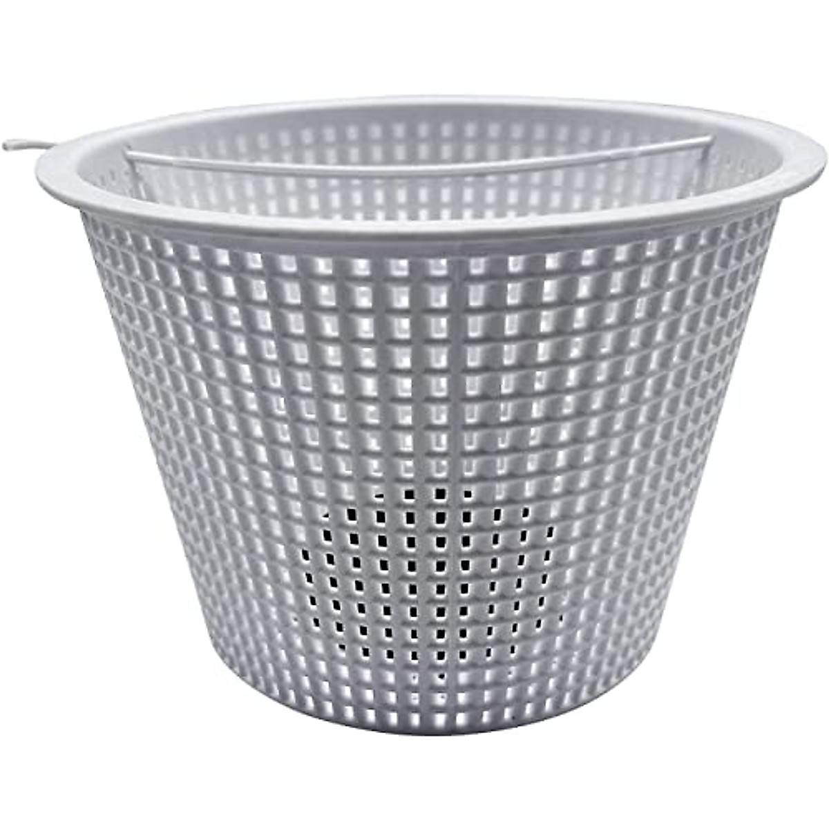 Poolzilla 6.85" Weighted Skimmer Basket for SP1082, Heavy Duty Skimmer Basket for Pool Maintenance, Included Weight and Handle for Ease of Use