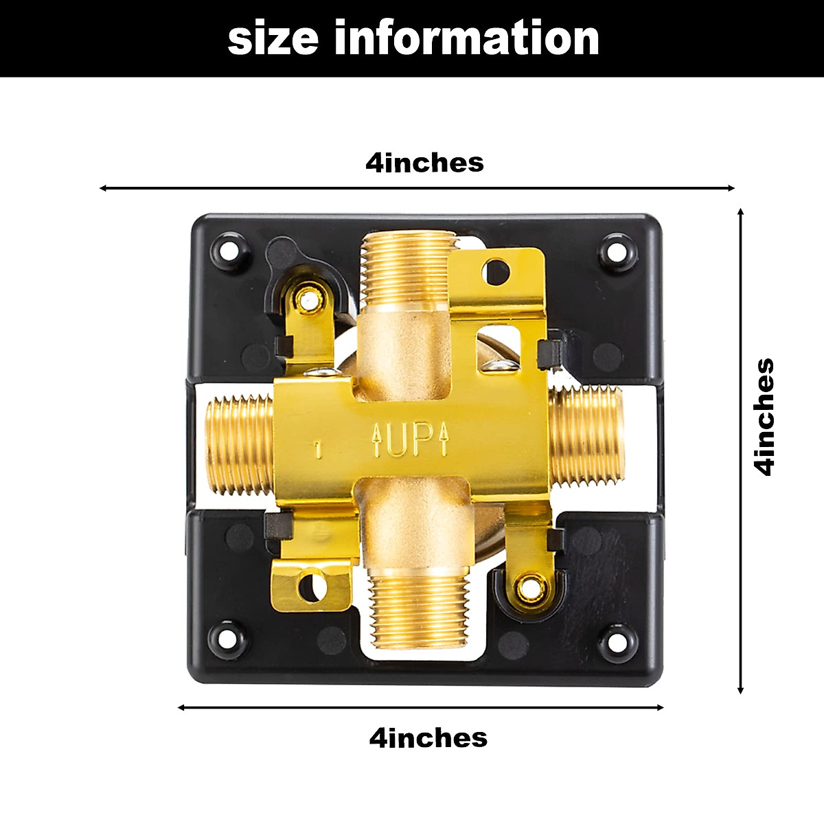 WIRELEL R10000-UNBX Compatible with Faucet Universal Tub and Shower Valve Body for Tub Trim Kits, Shower Flow Control Valves Replacement