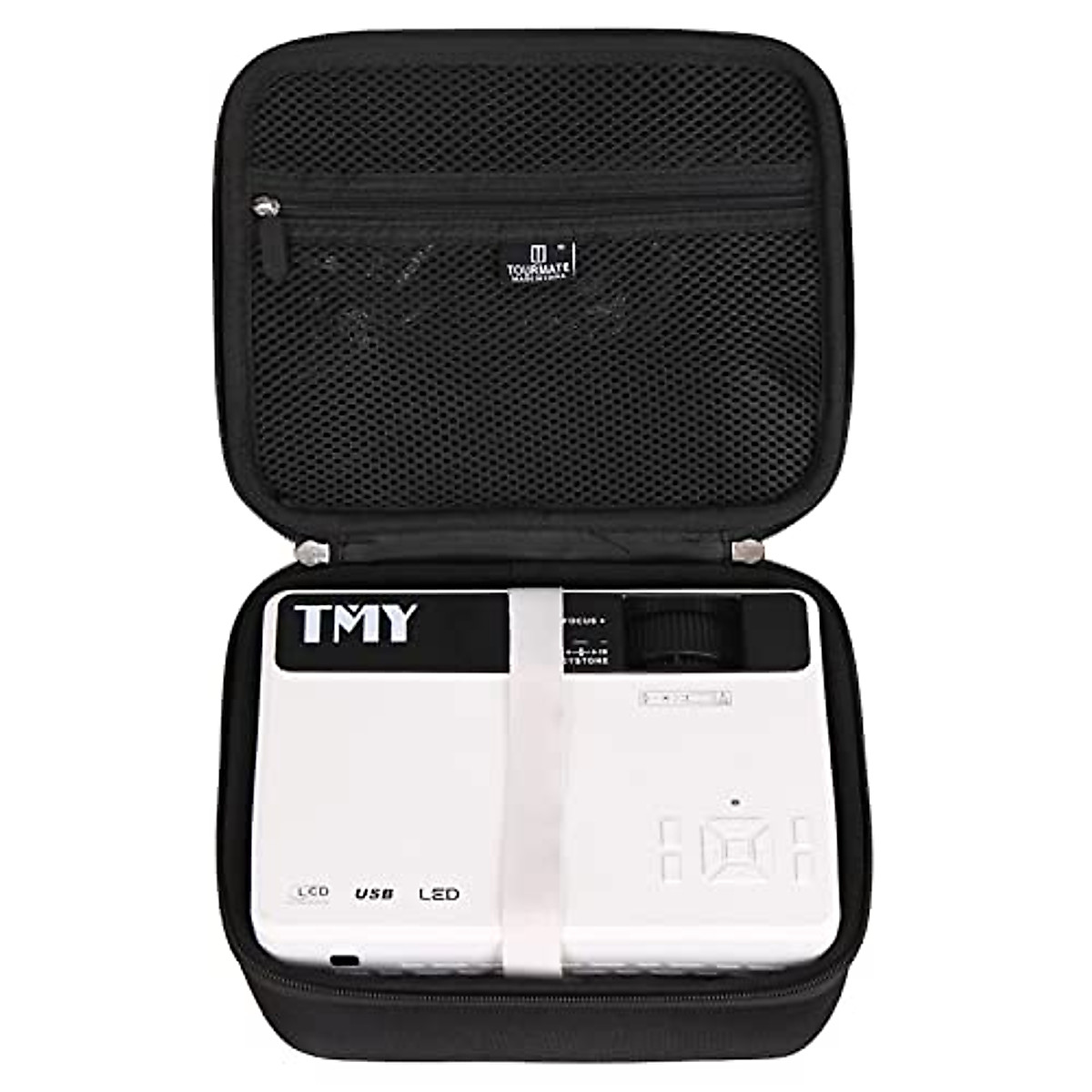 Tourmate Hard Storage Case for TMY Projector 7500 Lumens 1080P Full HD Supported Portable Projector(ONLY CASE)