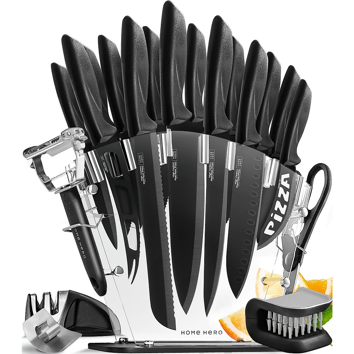 Home Hero 25 Pcs Utensils Set + 20 Pcs Knife Set