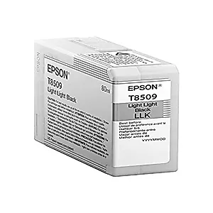 Epson T850900 T850 UltraChrome HD Light Light Black -Ink