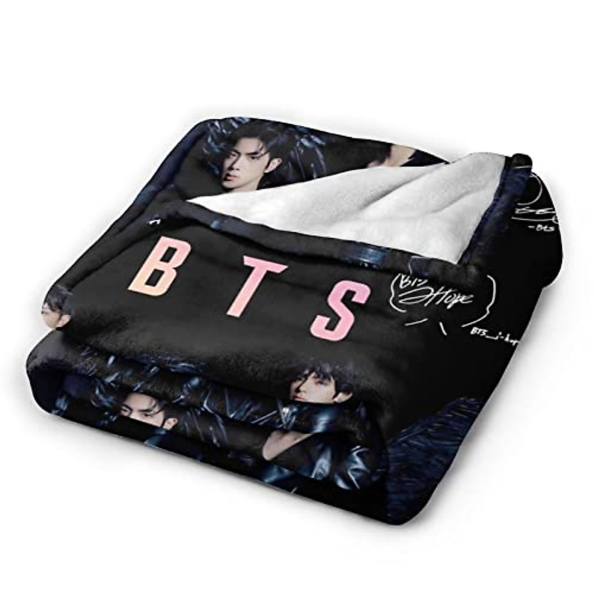 Fleiyd Kpop Fan Kpop Dynamite Throw Blanket Ultra Soft Flannel Blankets Home Furnishing Blanket Sofa Blanket 50 inches X40 inches