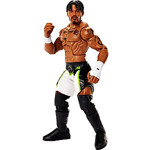 Mattel WWE Wes Lee Elite Collection Action Figure, 6-inch Posable Collectible Gift for WWE Fans Ages 8 Years Old & Up