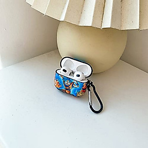 AirPod 3rd IMD Hard Case Design Character Funny Cool Anime Trendy Cartoon Fashion Cute Unique Aesthetic for AirPod 3rd Cover Cases Skin for Boys Girls Youth Teen (LAN Wu)