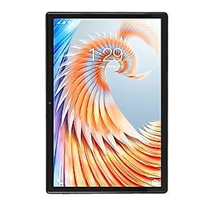 VINGVO Tablet, 5GWIFI Octa Core CPU Front 800W Rear 1600W 1080P FHD 100‑240V 10.1in Tablet for Office (US Plug)