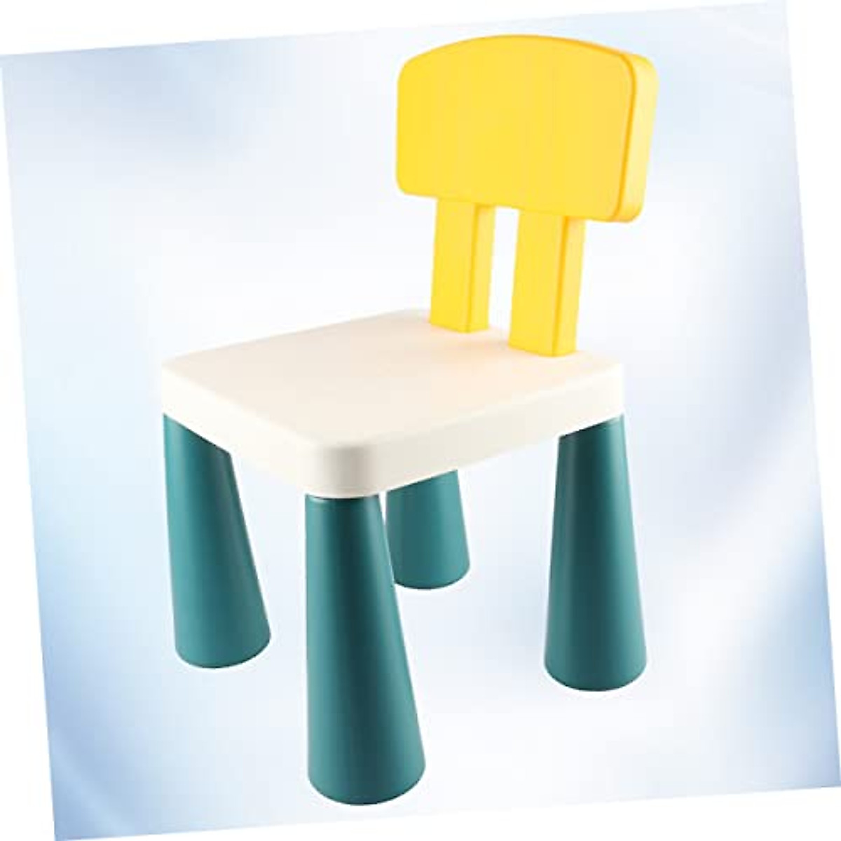 Veemoon Plastic Chairs 1pcs 's Assembled Educational Building Blocks Small Stool Plastic Chair Stool Educational Building Blocks Chair Chair Multifunction Stool Set Puzzle Kidcraft Playset